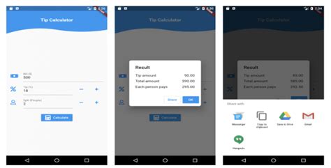 Flutter Tip Calculator Flutter Utilities App Template Codemarket