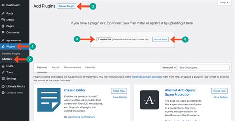 How To Install And Activate Ultimate Blocks Pro Ultimate Blocks