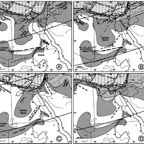 Triassicliassic Paleogeographic And Paleotectonic Maps Modified From Download Scientific