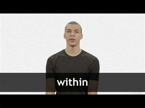 WITHIN Definition And Meaning Collins English Dictionary