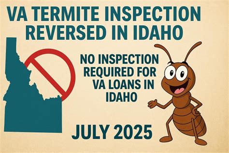 Va Termite Inspection Idaho Reversal Announced For 2025