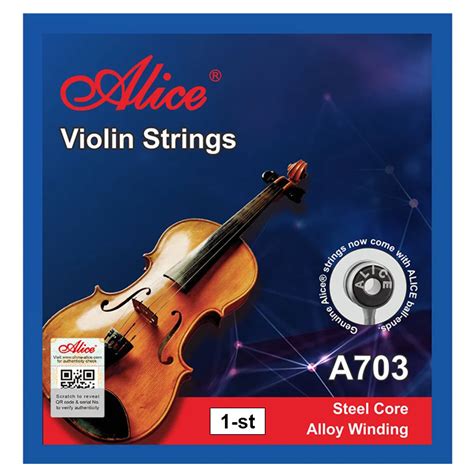 Alice E 1st Violin Single String Muzikone