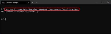 How To Map Network Drive From Command Prompt On Windows 10 Pureinfotech