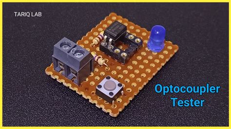 How To Make Optocoupler Tester Youtube