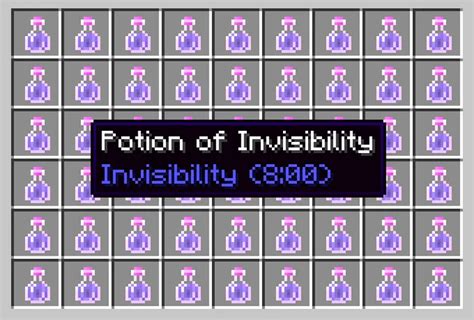 Disable Invisibility Particles Minecraft Data Pack