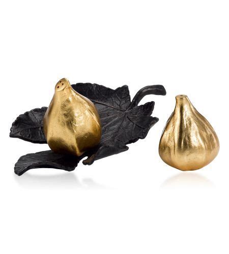 Michael Aram Fig Leaf Collection Luxury Dinnerware Crystals In The