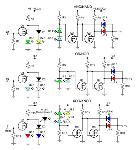 Universal Purpose Optoelectronic Logic Element With Input Optical