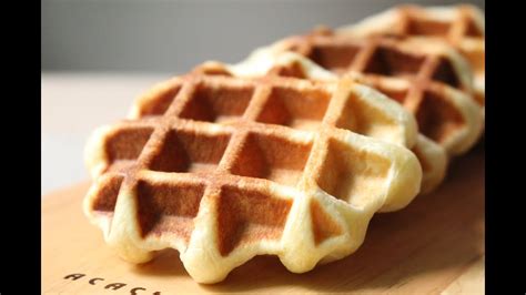 벨기에 와플 만들기 Belgium Waffles Youtube
