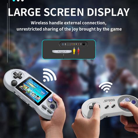 SF2000 Handheld Game Console Retro Gaming With Firmware