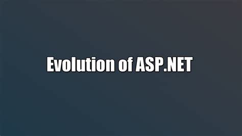History Aspnet Mvc Medium