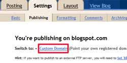A Consuming Experience Blogger How To Use A Custom Domain For Your Blog