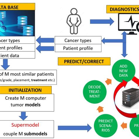 The Scheme Of A Prognostic System Of Tumor Dynamics Based On Supermodeling Download
