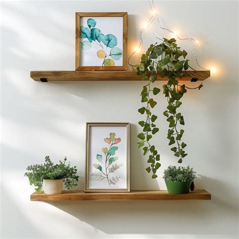Rustic Floating Shelves Etsy