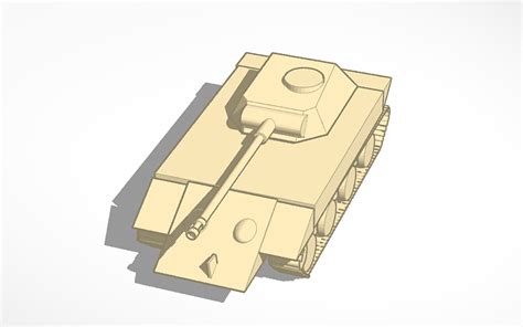 3d Design Tank Tinkercad