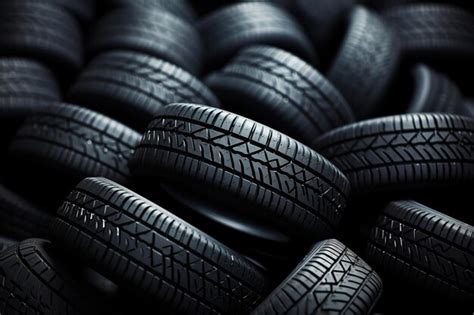 Los Detalles Visuales De La Imagen Con Un Enfoque En Un Grupo De Neum Ticos Negros Dispuestos En