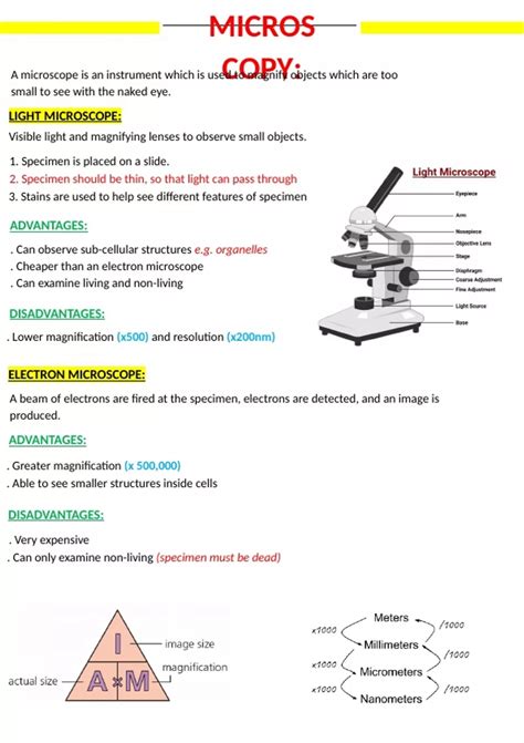 Summary Unit 1 Principles And Applications Of Science Principles And Applications Of Science