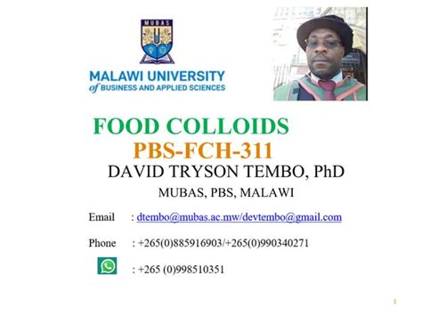 Food Colloids Phases Colloidalclasses Pdf
