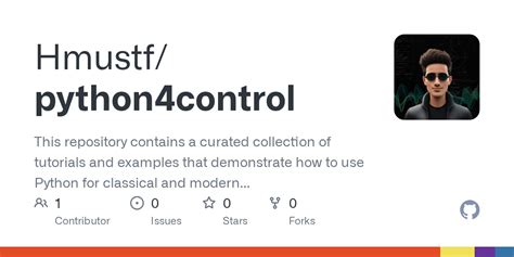Github Hmustfpython4control This Repository Contains A Curated Collection Of Tutorials And