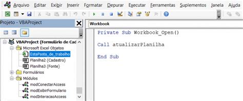 Banco de Dados Com VBA Parte1 Integração do VBA com Access