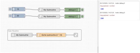 calling one function node from another function node general node