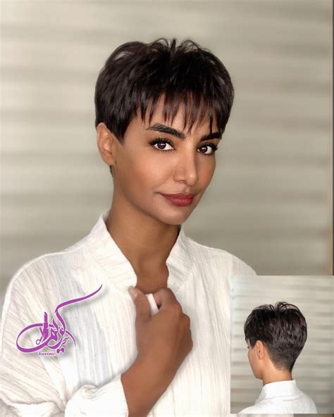 Pixie Cut Extrem Kurz Kurze Haare Stylen Pixie Haarschnitt Hinterkopf Extrem Kurz Mittellanger