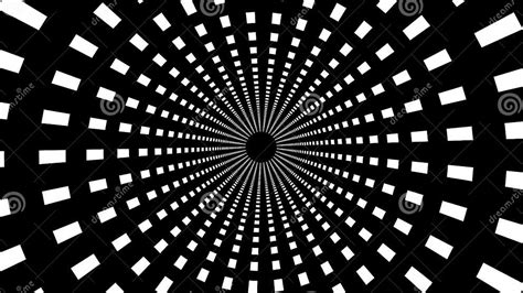 Abstract Background With Animated Circular Motion Animation Of Seamless Loop Stock Illustration