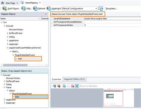 Addressing Objects In Oracle Formsebs Applications Testcomplete Documentation