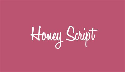 Honey Script Font Family All Free Fonts Honey Script Font Family All Free Fonts
