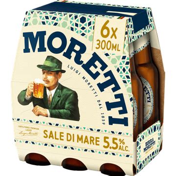 Birra Moretti Sale Di Mare Bier Fles X Ml Bestellen Jumbo