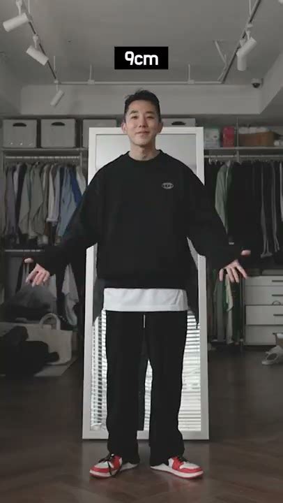 맨투맨 레이어드 기장별 느낌 Youtube