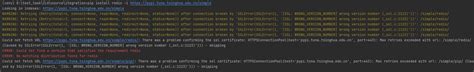 pip 安装 Caused by SSLError SSLError 1 SSL WRONG VERSION NUMBER