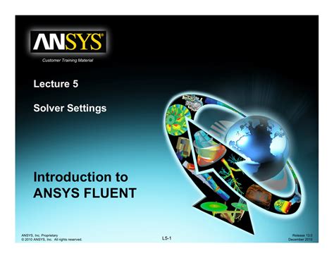 introduction to ansys fluent l t 5
