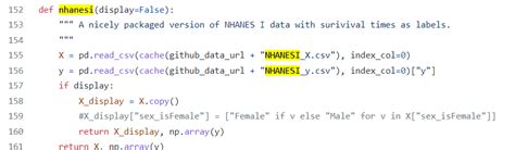 Are Y Labels In Shapdatasetsnhanesi Really The Survival Times