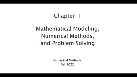 Numericalanalysis 220906 Youtube