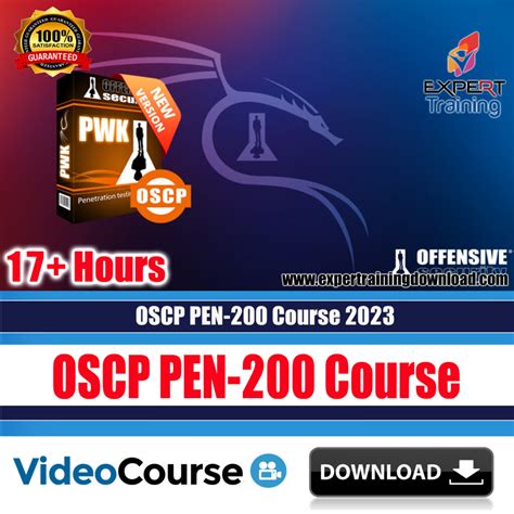 Oscp Pen 200 Course 2023 Expert Training