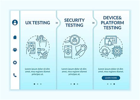 Turquoise System Testing Icon For Software Development Art Stroke