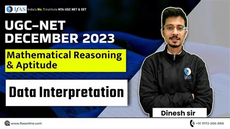Data Interpretation Ugc Net Mathematical Reasoning And Aptitude Ugc