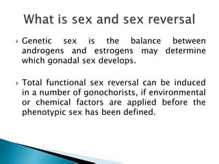 Sex Reversal PPTX