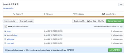 如何在github上创建一个项目并启用怎么在github新增一个java项目 Csdn博客
