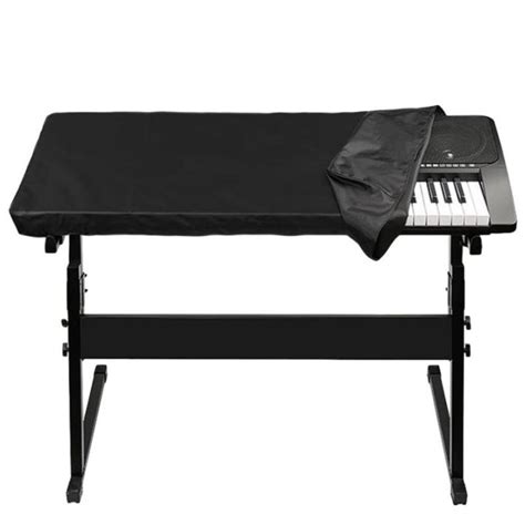 Easy To Clean Electronic Organ Cover Nylon Rope Tightening Anti Yujin Fabric Schwarz Keyboard