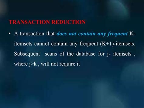 Mining Single Dimensional Boolean Association Rules From Transactional Pptx