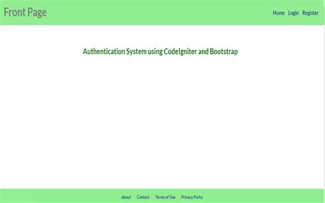 Simple Codeigniter Session Example With Bootstrap Fahmidasclassroom