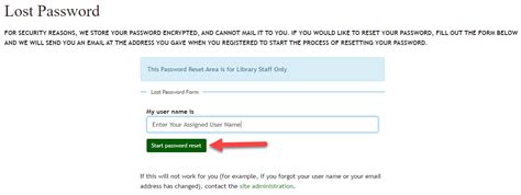 resetting password enfold systems inc