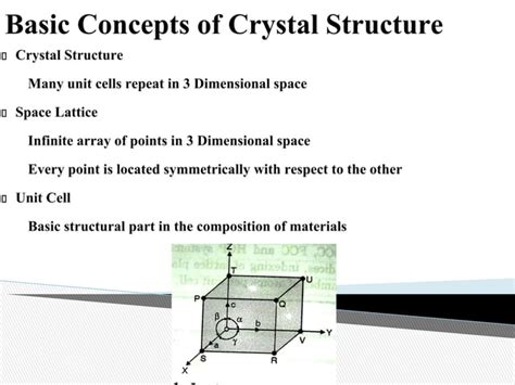 Crystal Structure PPT Pdf Chemistry Science