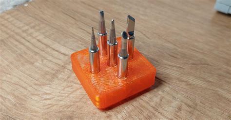 Gridfinity Soldering Tips Holder By Supernitram Download Free Stl