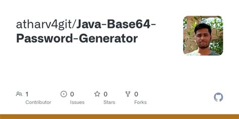 Atharv Kulkarni On Linkedin Github Atharv4gitjava Base64 Password Generator
