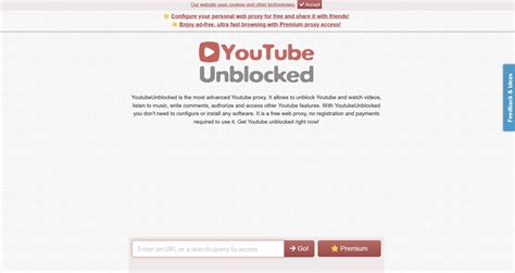 5 Free Proxy Websites To Unblock YouTube Videos