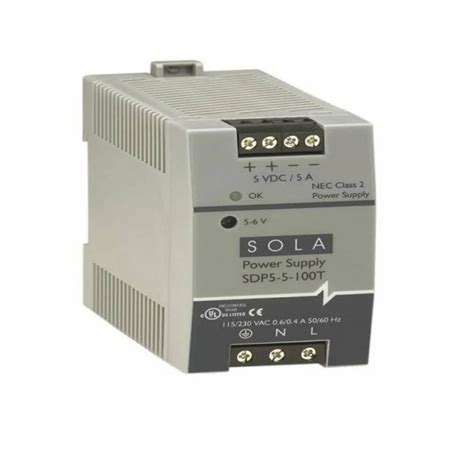 Sola Power Supply Sdp5 5 100t At Rs 20650piece Single Output Power