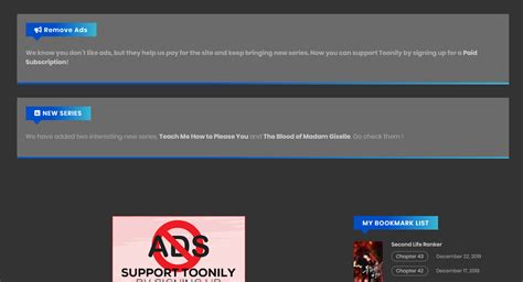 Toonily Themes And Skins