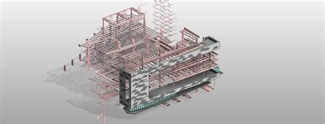 3d Revit Modeling And Shop Drawing Of Academic Institution Tesla Outsourcing Services
